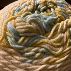 Cotton Yarn in Shades of Beige, Peaches and Cream, Variegated Beige ...