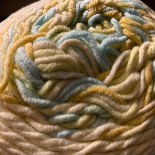 Cotton Yarn in Beach House Color, Peaches and Cream, Variegated Pink ...