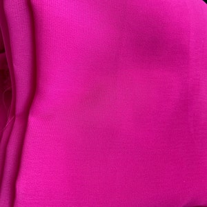 Magenta Chiffon Fabric Polyester All Solid Colors Sheer 58'' Wide by ...