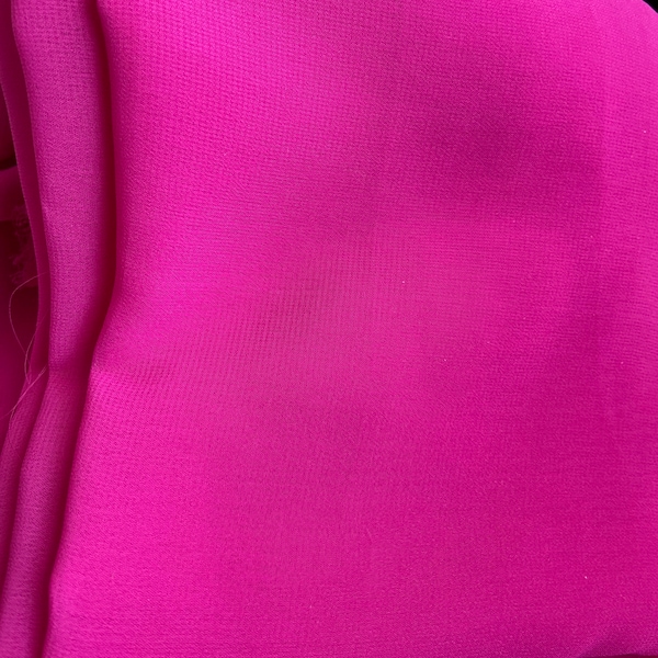 Magenta Chiffon Fabric Polyester All Solid Colors Sheer 58'' Wide by ...