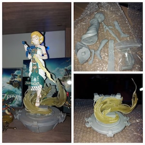 Red From Transistor Figure or Bust Unpainted Durable Resin 3D Printed ...