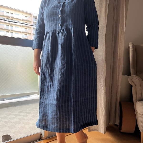 Linen Matching Mother and Daughter Dresses/matching Linen Dresses ...