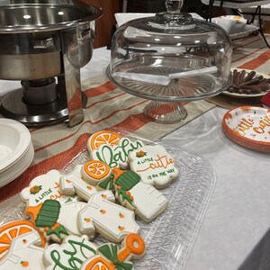 Football Themed Cookies/ First Down Birthday Cookies/ First Down ...