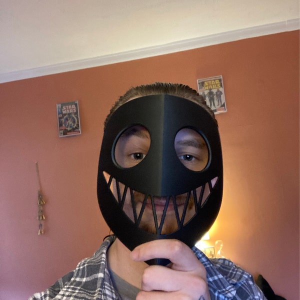 Alastor Expression Mask Hazbin Hotel - Etsy