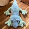No Sew Liam the Lizard Crochet Pattern, Lizard Crochet, Salamander ...