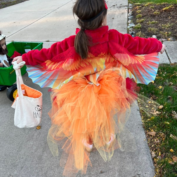 Fire Bird Bustle Tutu, Phoenix Tutu, Phoenix Costume Baby, Firebird ...