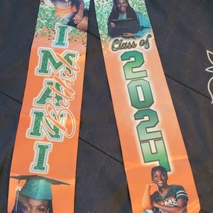Custom SPORTS GRADUATION STOLE Graduation Stole Graduate Stoles ...
