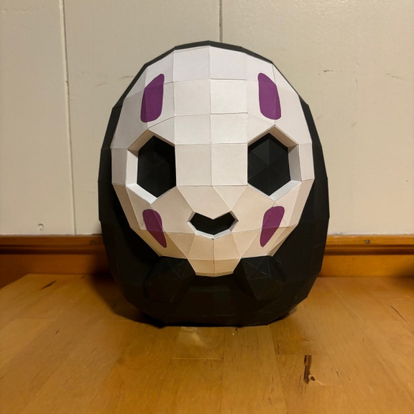 Papercraft Squid Game Mask Template V2 / Mascara El Juego Del Calamar ...