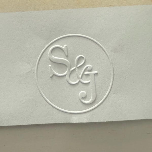 Personalized Wedding Embosser-wedding Embosser-custom Embosser Stamp ...