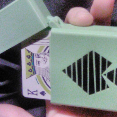 3D Printed Playing Card Case - Etsy