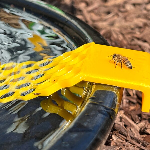 3D Printed Bee Ladder for Bird Baths - Provide a Safe Haven for Your ...