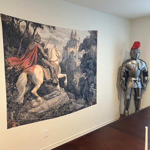 Renaissance Tapestry, Medieval Tapestry, Gothic Wall Art, Medieval Wall ...