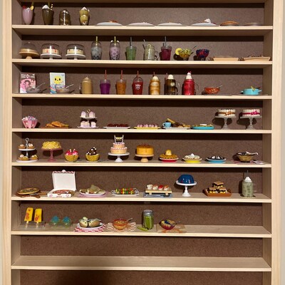 3 Large Paint / Display Shelf Craft Paint Spacing - Etsy