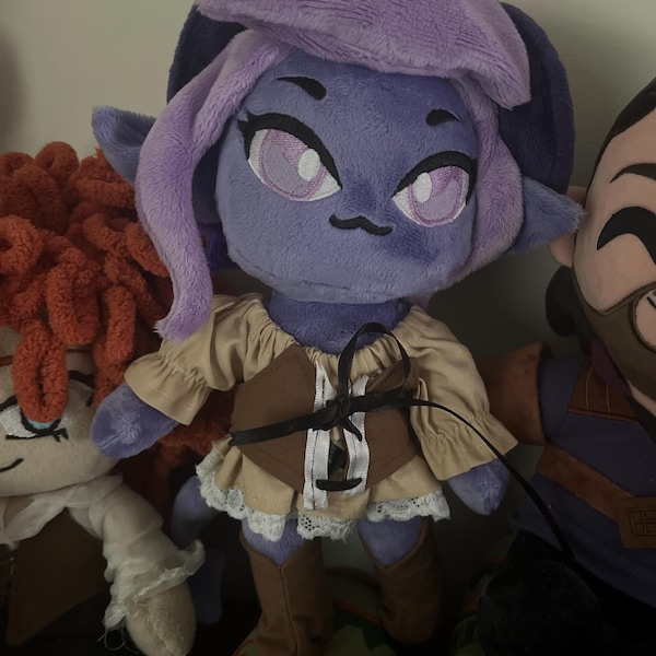 Custom Chibi Doll Plushie With Outfit - Any Character! - 10” - Etsy