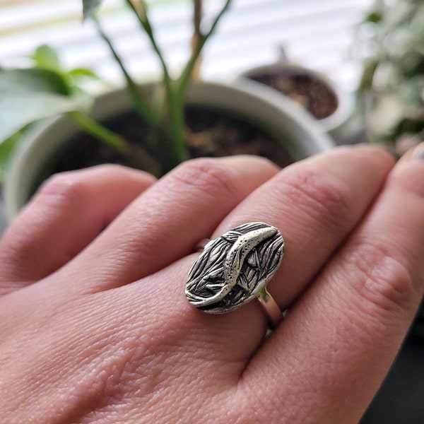 Swimming Trout Ring- Sterling Silver Fly Fishing Jewelry, Gift for Her ...