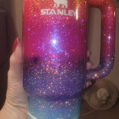 White Leopard Tumbler Stanley YETI Simple Modern Trek - Etsy