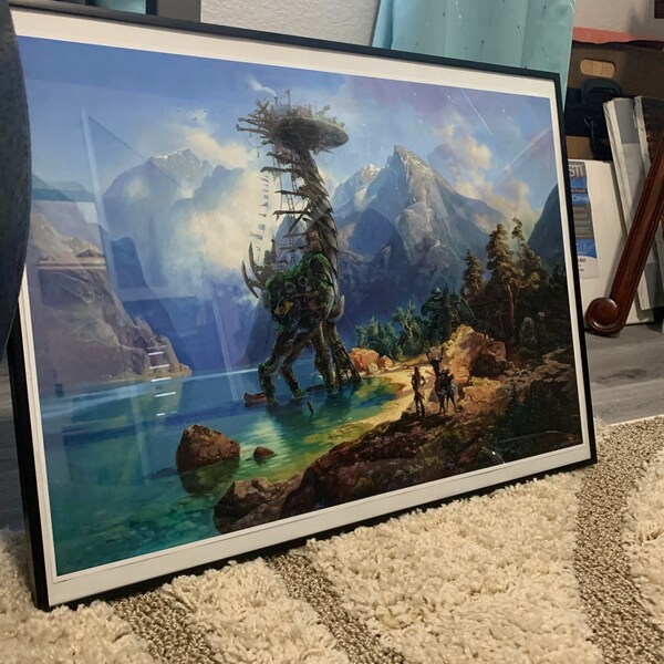 Art Print HZD Coming Home, Longneck Landscape, Printed With Archival ...