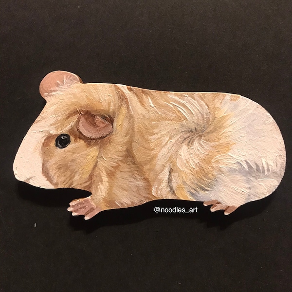 Unfinished Wooden Guinea Pig Shape - Animal - Pet - Craft - From 1" up ...