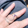 Classic Infinity Gripper Ring #12 - Custom Made Sterling ...
