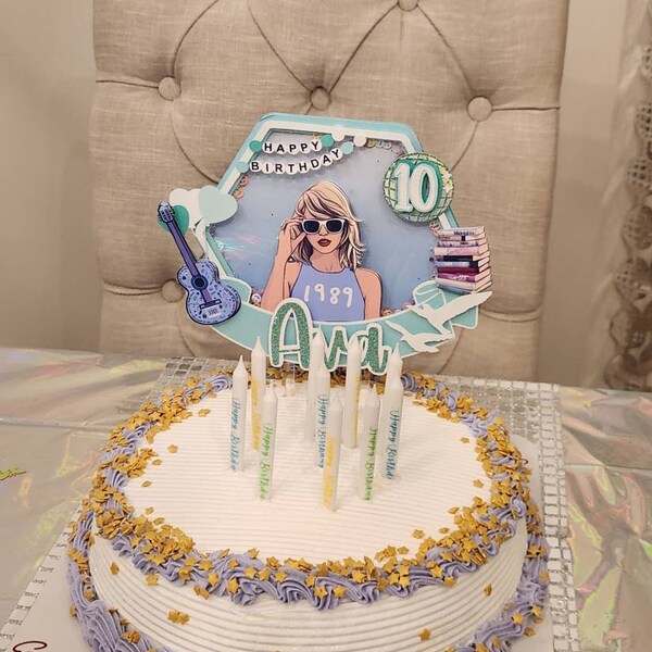 Swiftie Cake Topper - Etsy