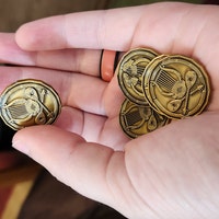 Sorcerer Character Coin Token Pack for Dungeons & Dragons Dnd Dungeon ...