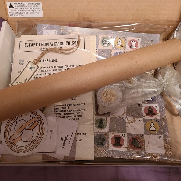 Maze Challenge Escape Room Game Kit - Etsy