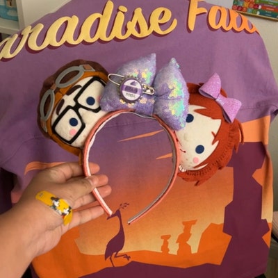 Mickey Ears Disney Pixar up Ears Carl and Ellie Disney Parks Mouse Ears ...