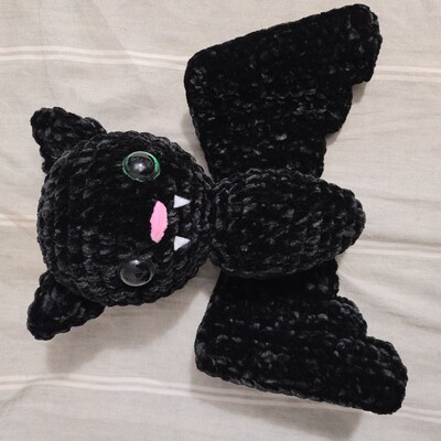 PATTERN: Plush Binx the Bat Pattern Amigurumi Chunky Bat Pattern Super ...