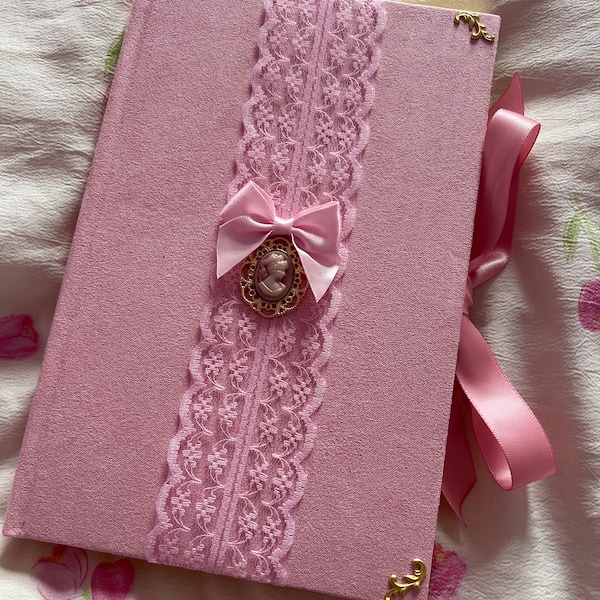 Beautifully Handmade Dear Diary Cameo Journal~comes Beautifully Gift ...