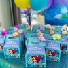 Princess Ariel Little Mermaid Birthday Personalized Gable Favor Goody ...