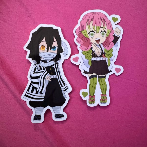 Hashira Stickers | Anime Stickers - Etsy