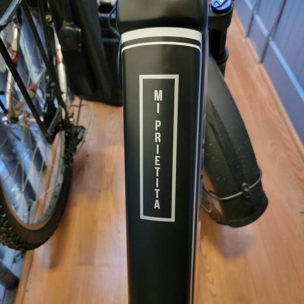 Custom Bike Frame Decals - Bike Frame Decals - Custom Decals - Custom ...