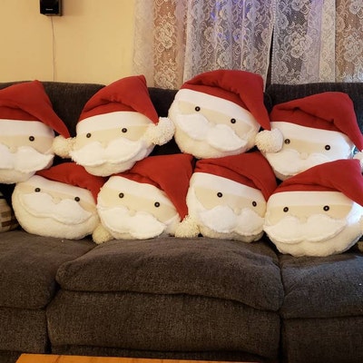 Santa Pillow Christmas PDF Sewing Pattern - Etsy