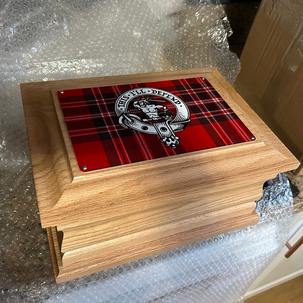 Angel Cremation Urn Ashes Casket, Angel in the Sky Personalised Wooden ...