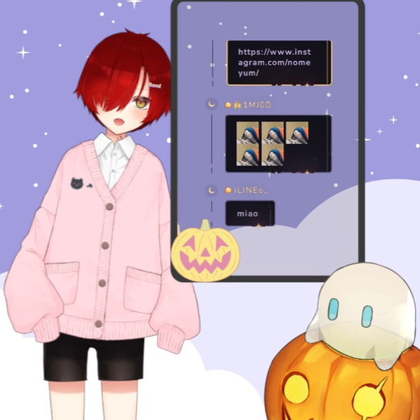 Warm Glow: Animated Vtuber Overlay Pack • Minimal, Cozy, Starry Theme • Chatting & Gaming Scenes ...