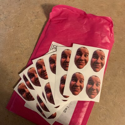 Custom Face Stickers Personalized Face Stickers Baby - Etsy