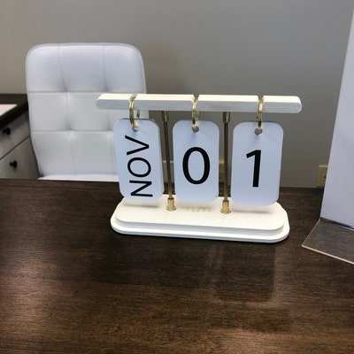 White Business Card Stand Business Card Holder for Desk - Etsy