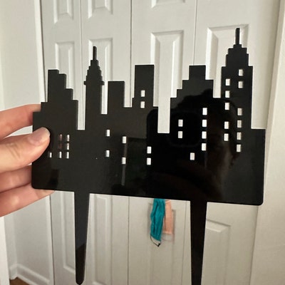Skyline 225-285 Cake Topper - Etsy