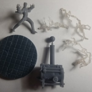 Male Barbarian Dnd Miniature staff Fighter Miniatures for - Etsy