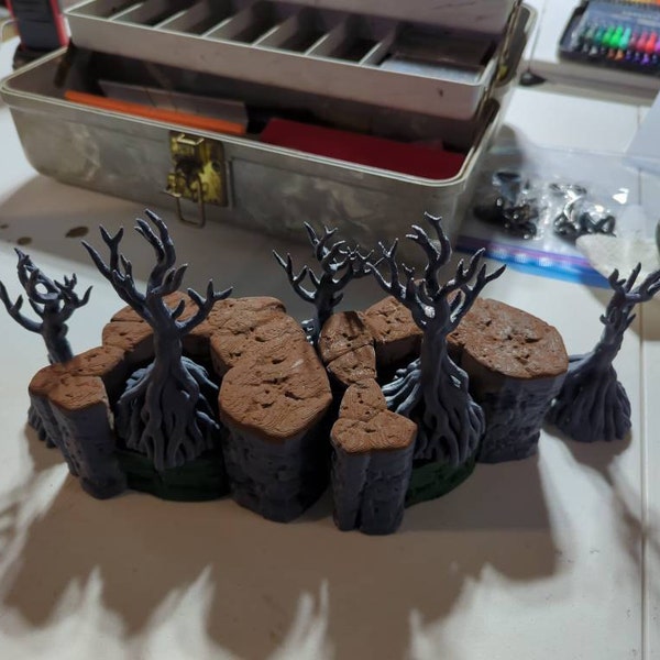 Mangrove Tree Dnd Miniature Terrain for Dungeons and Dragons, D&D ...