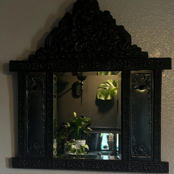 Antique Serving Tray 1920s, Triangular Metal Serving Tray | Small ...