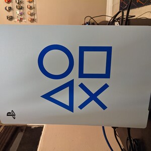 Playstation Triangle Circle X Square Vinyl Decal - Etsy