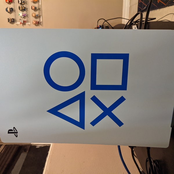 Playstation Triangle Circle X Square Vinyl Decal - Etsy