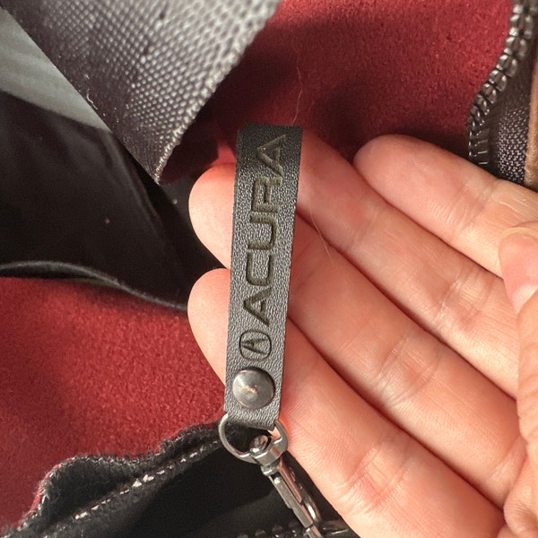 Set of 5 - Personalized Zipper Name Tag Charms With Snap Hook for ...