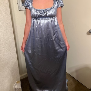 Digital PDF Pattern for Regency Dress Drawstring Neckline and Waist ...