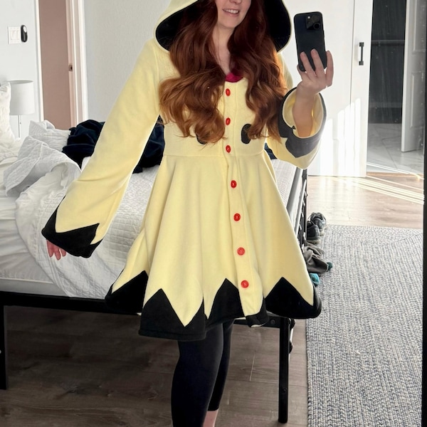 Mothra Inspired Kigurumi Dress Handmade Godzilla Fleece Cosplay for ...