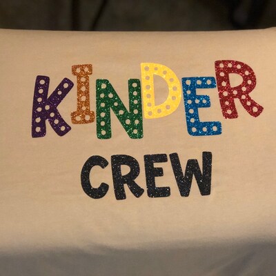 Kinder Crew SVG Cutting File, AI, Dxf and Printable PNG Files Instant ...
