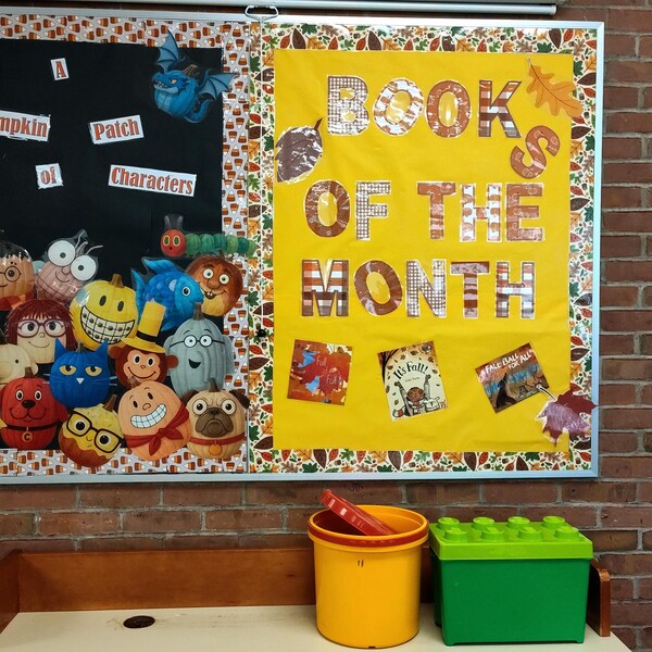 Printable Fall Bulletin Board Letters for Classroom | Instant Download ...