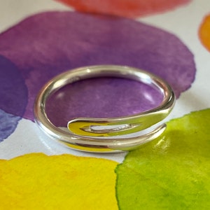 Silver Sewing Needle Ring - Etsy
