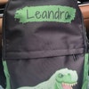 Personalised the Labyrinth Worm Diaper Bag-black Custom Name Kids ...